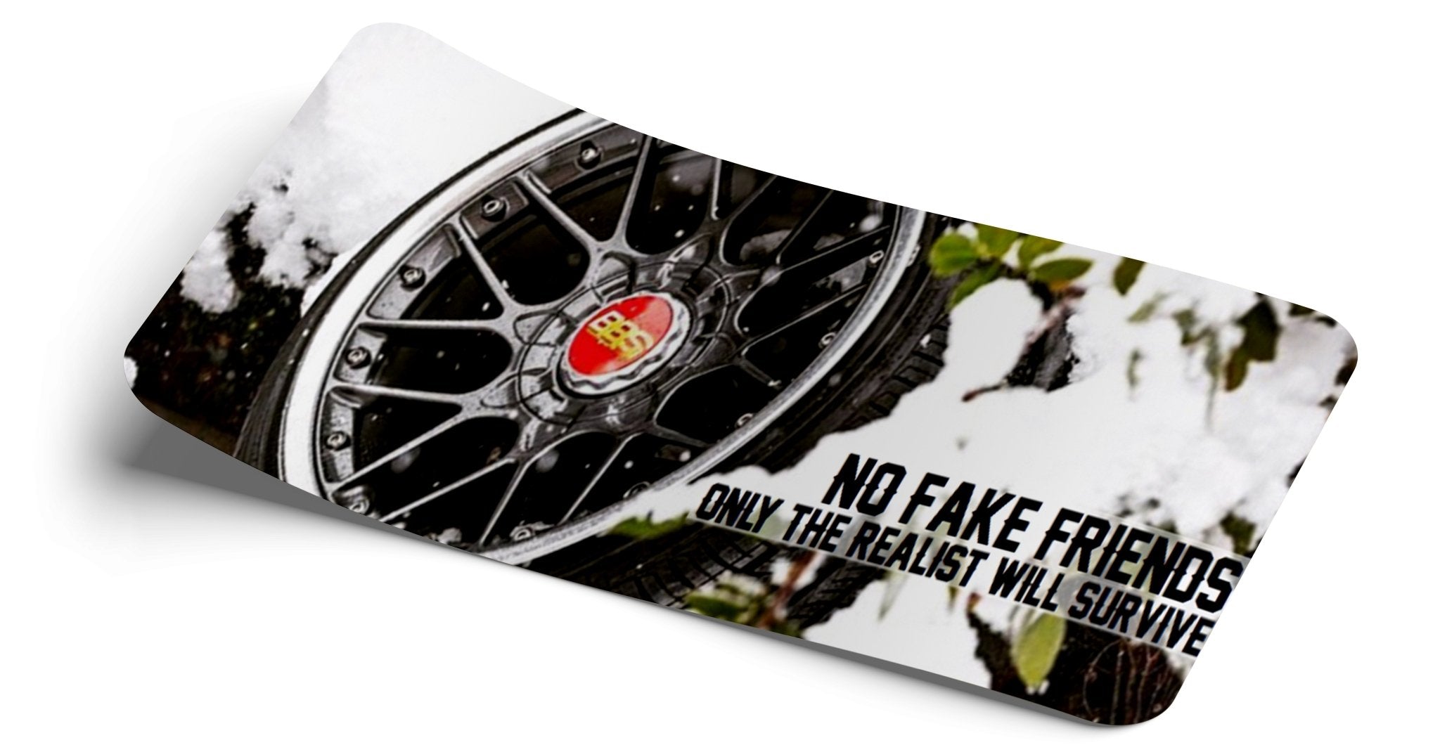 No Fake Friends Decal – StrictlyStatic