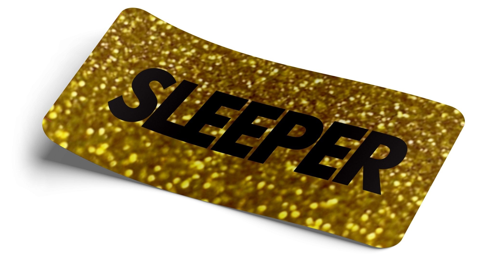 Sleeper Gold Glitter Decal – StrictlyStatic