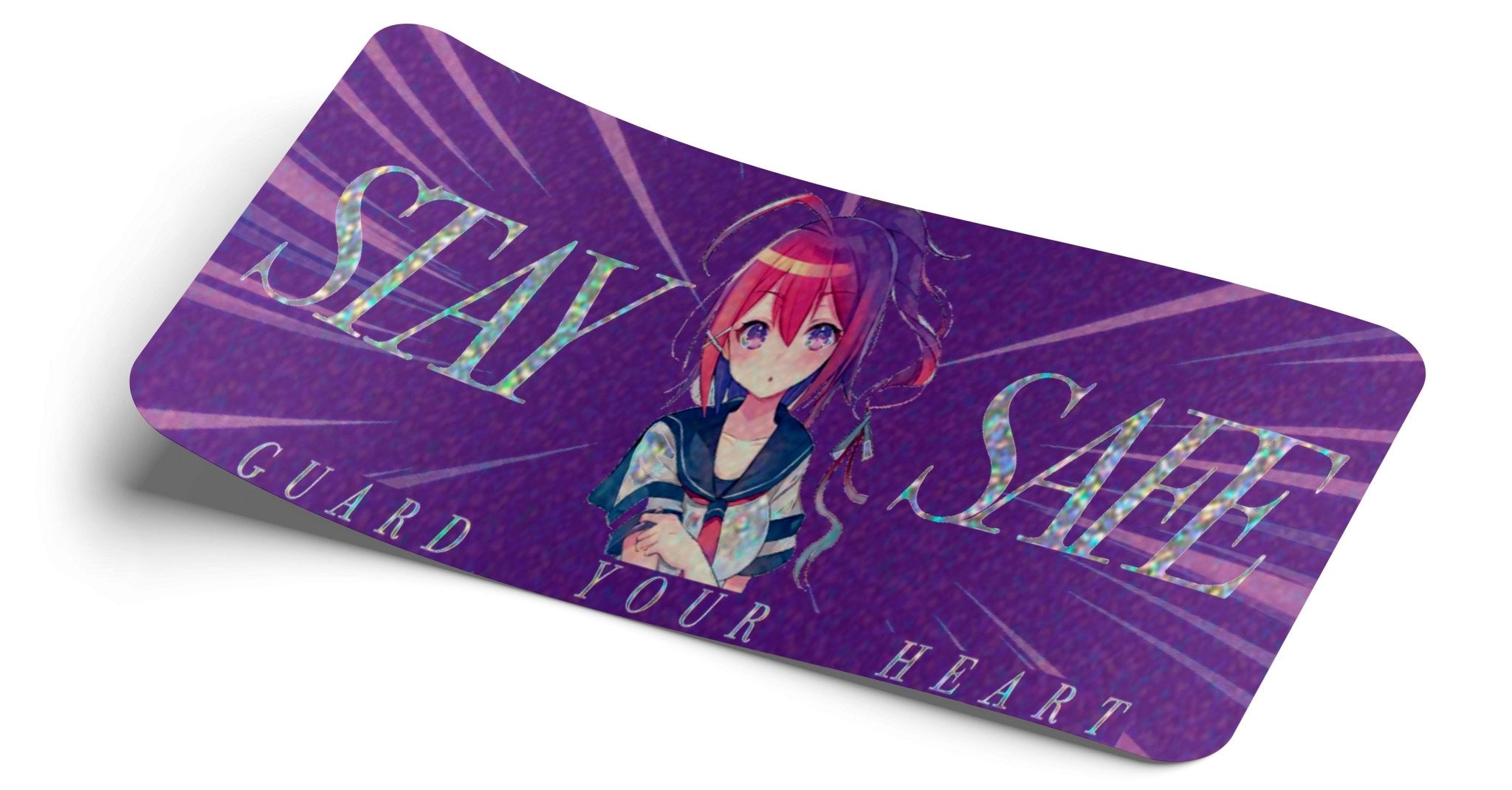 Stay Safe Guard Your Heart Decal – StrictlyStatic